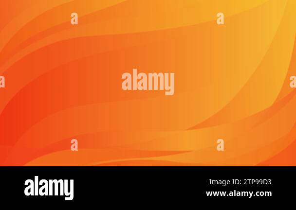 Animated orange wavy background. Looped video. Decorative waves ...