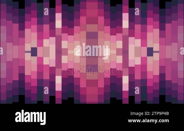 abstract soft pink color moving vertical pixel block background ...
