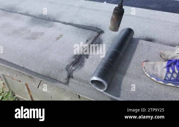 Process of heating burner flame brushes layer shale coating from the ...