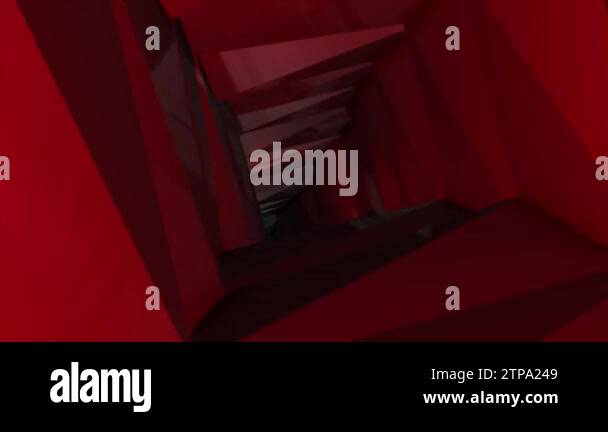 Red color glossy tunnel Stock Videos & Footage - HD and 4K Video Clips ...