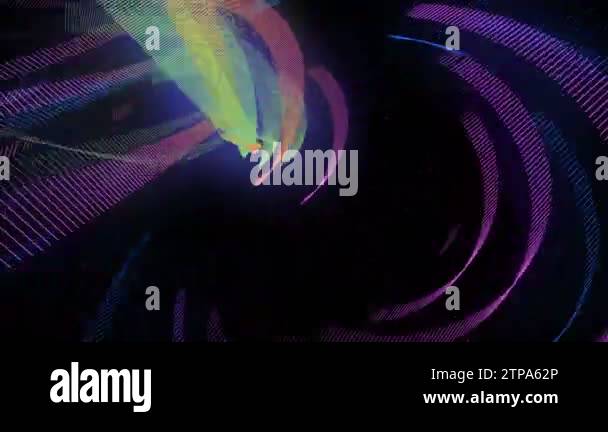 Looped seamless footage for your event, concert, stage design, title ...