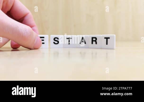 Start and restart Stock Videos & Footage - HD and 4K Video Clips - Alamy