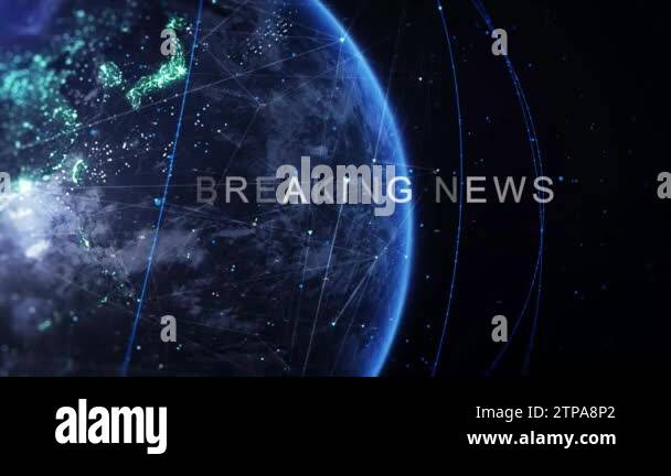 Breaking news animation template studio Stock Videos & Footage - HD and ...