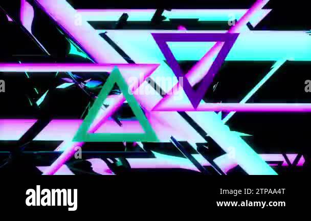 Looped seamless footage for your event, concert, stage design, title ...