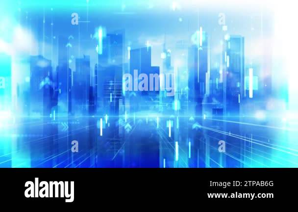 Blue Corporate Background Loop, Corporate Background, Business Commerce ...