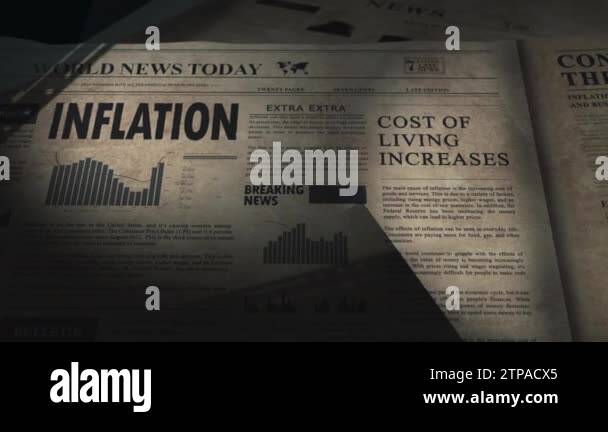 Inflation headline Stock Videos & Footage - HD and 4K Video Clips - Alamy