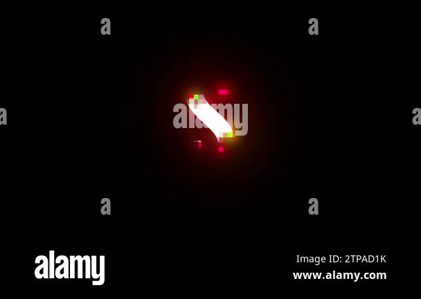 Pixel letter S with alpha channel, pixel alphabet, 8-bit Stock Video ...