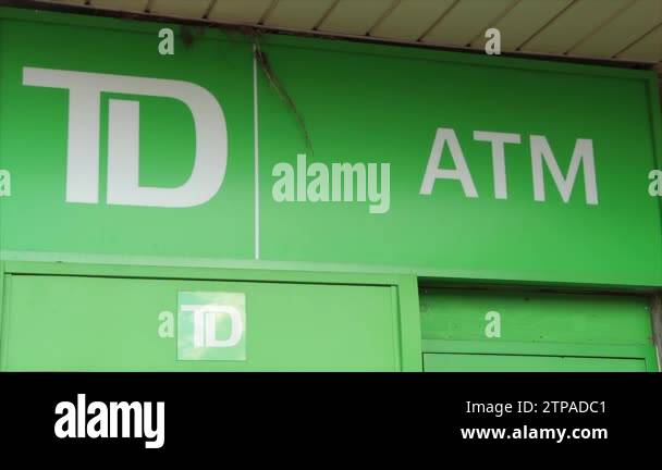 Td bank sign logo Stock Videos & Footage - HD and 4K Video Clips - Alamy