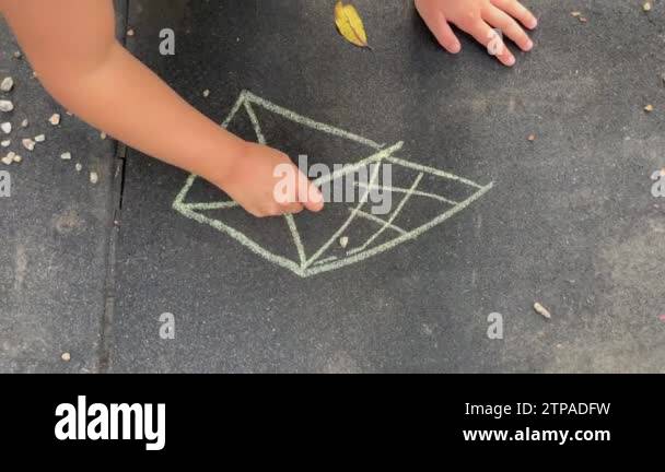 Children playing with chalk Stock Videos & Footage - HD and 4K Video ...