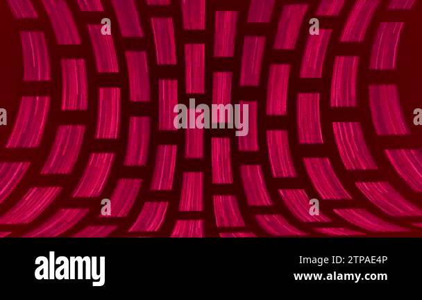 Animated 3D rotating box pattern background, Magenta red 3d background ...