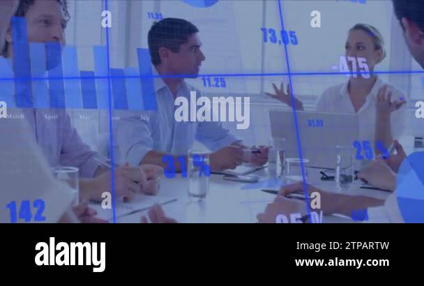 Animation of graphs, charging numbers over diverse female manager ...