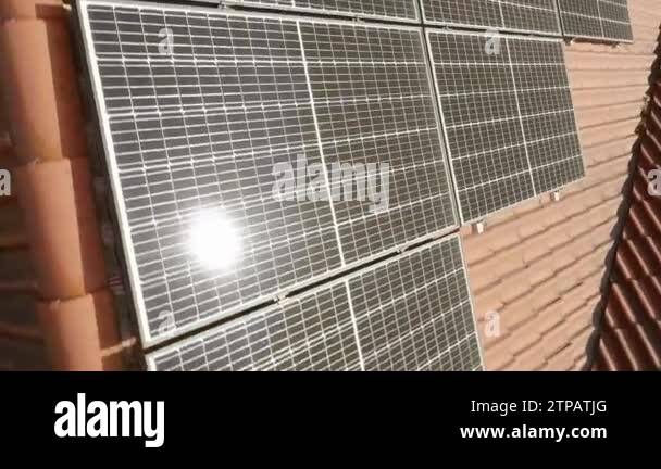 Solar glare on the surface of photovoltaic solar modules to generate ...