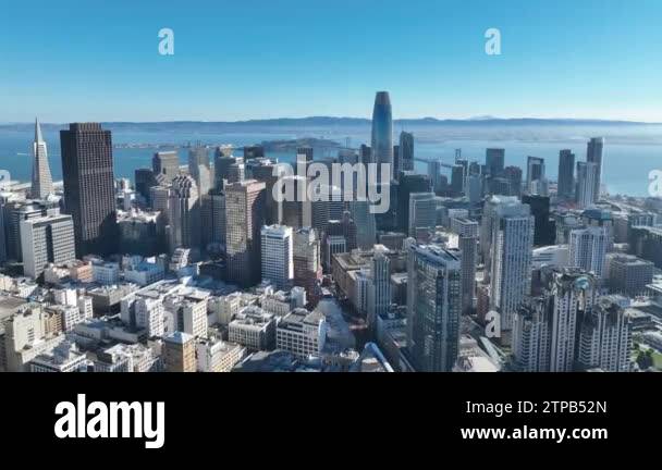 Financial District At San Francisco In California United States ...