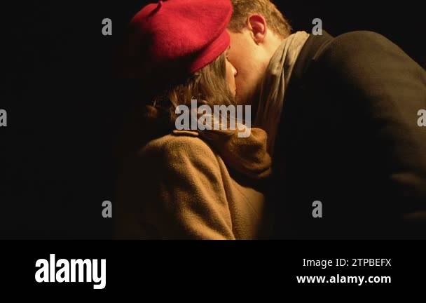 Man leaving girlfriend, couple splitting up, woman crying in sorrow ...