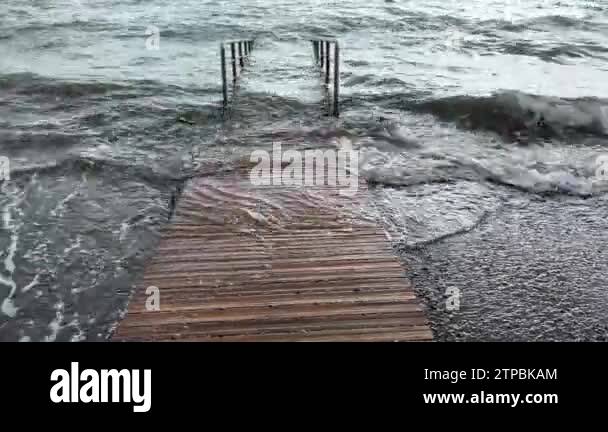 Raised wooden boardwalk pathway Stock Videos & Footage - HD and 4K ...