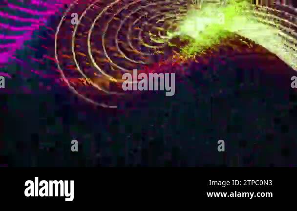 Looped seamless footage for your event, concert, stage design, title ...
