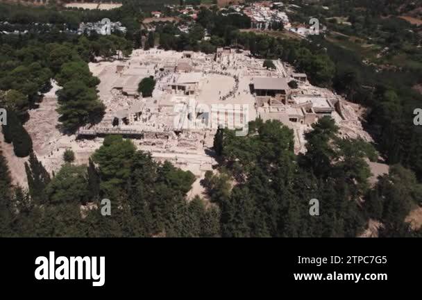 Knossos palace aerial Stock Videos & Footage - HD and 4K Video Clips ...