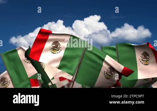 Mexican crowd flags Stock Videos & Footage - HD and 4K Video Clips - Alamy