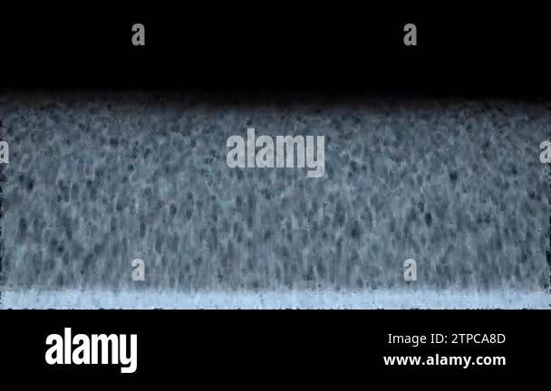 Tsunami mega wave effect light blue water large size shoots up into the ...