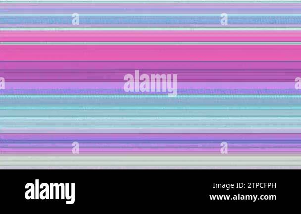 Multicoloured Horizontal Lines With Static 6 A computer generated ... Multicoloured Horizontal Lines With Static 6 A computer generated ...