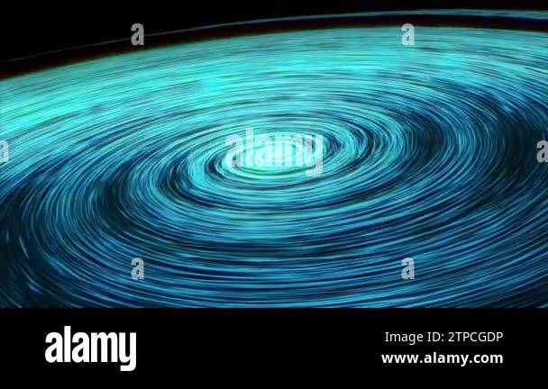 A wormhole in time and space, warping through science fiction. Abstract ...