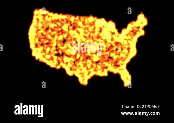 Usa fire map Stock Videos & Footage - HD and 4K Video Clips - Alamy