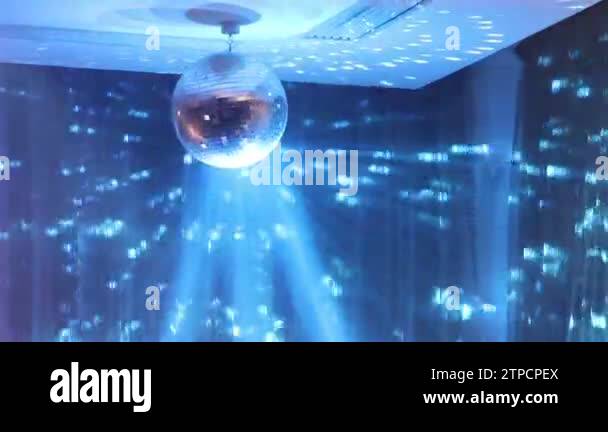 Stage lights at the concert with fog, Stage lights on a console ...