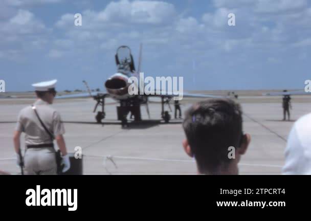 Us air force f 100 super sabre fighter jet Stock Videos & Footage - HD ...