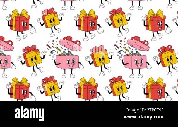 Cartoon flat box Stock Videos & Footage - HD and 4K Video Clips - Alamy