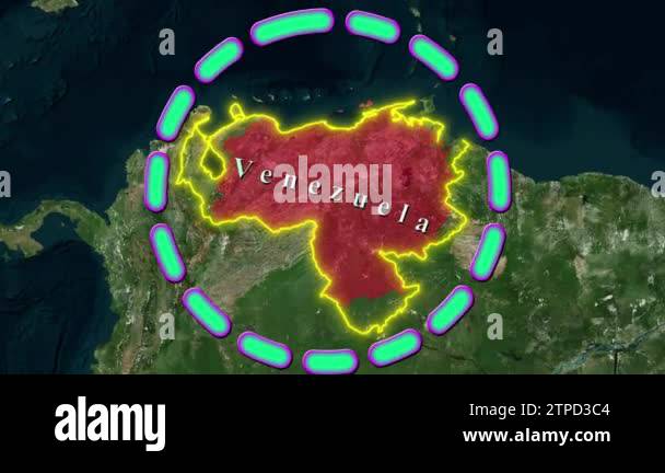 Venezuela map Stock Videos & Footage - HD and 4K Video Clips - Alamy