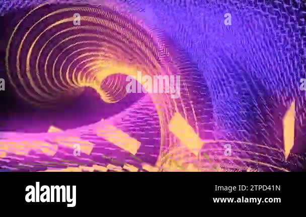 Looped seamless footage for your event, concert, stage design, title ...