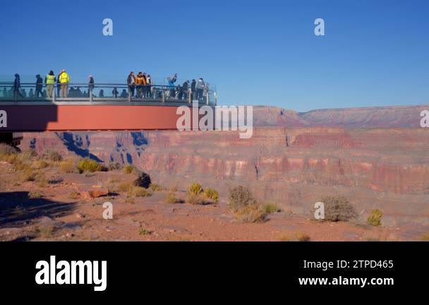 Skywalk at grand canyon west Stock Videos & Footage - HD and 4K Video ...