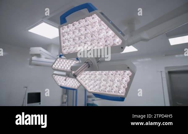 Surgical lamp hanging in operating room Stock Videos & Footage - HD and ...