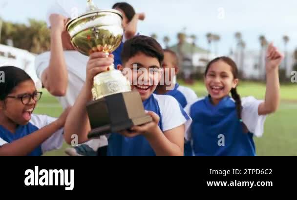 Celebration team group trophy Stock Videos & Footage - HD and 4K Video ...