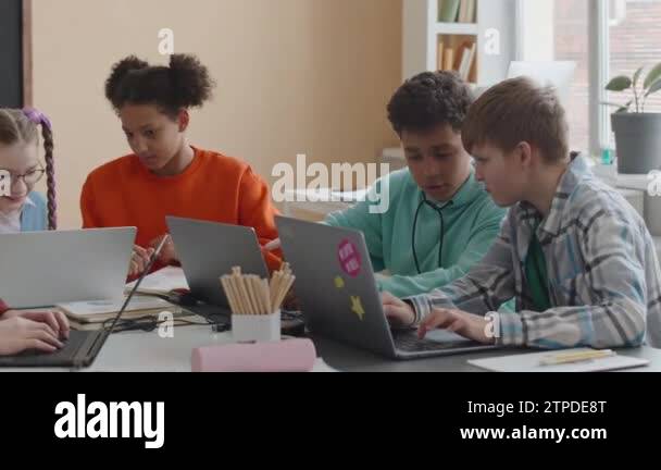 Computers in ict lesson Stock Videos & Footage - HD and 4K Video Clips ...