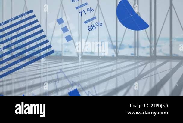 Buildings through glass window architecture Stock Videos & Footage - HD ...