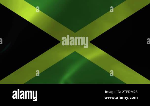 Jamaica ribbon waving flag Stock Videos & Footage - HD and 4K Video ...