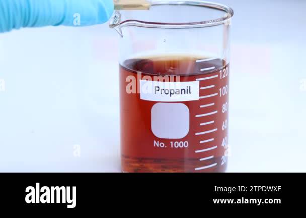 Propanil in glass, Herbicides are used to manage wasteland or control ...