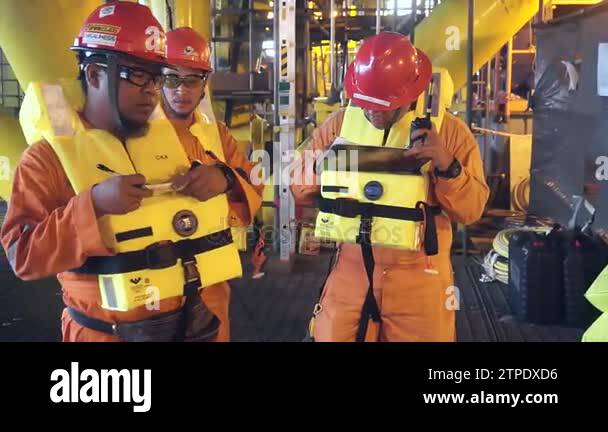 KELANTAN, MALAYSIA : MARCH 07 2017 - Unidentified Safety Officer team ...