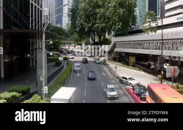 Kuala Lumpur, Malaysia - January 23, 2023: Heavy rush hour traffic ...