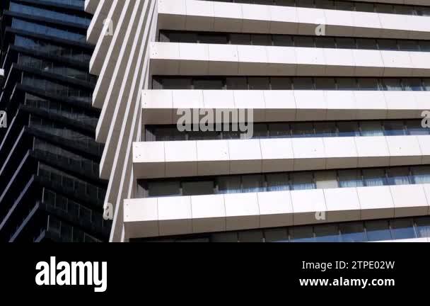 Close up two office buildings Stock Videos & Footage - HD and 4K Video ...