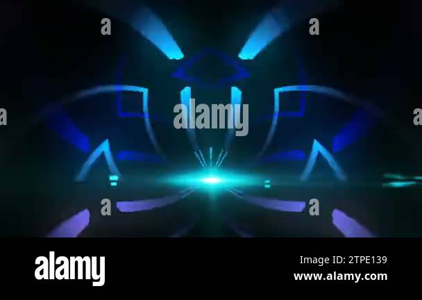 Looped seamless footage for your event, concert, stage design, title ...