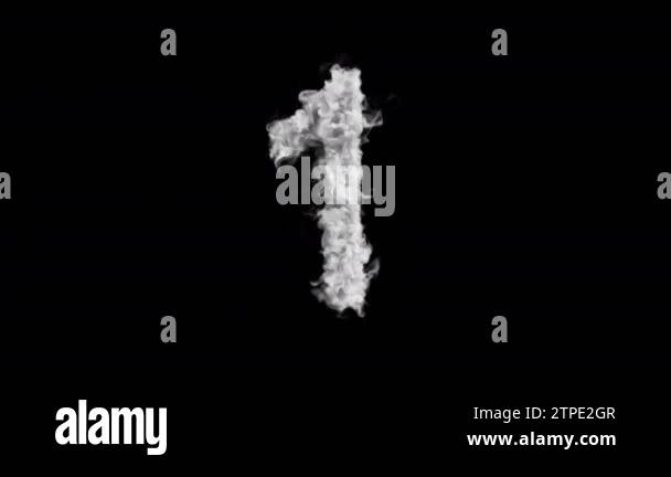 One letter of smoke alphabet Stock Videos & Footage - HD and 4K Video ...