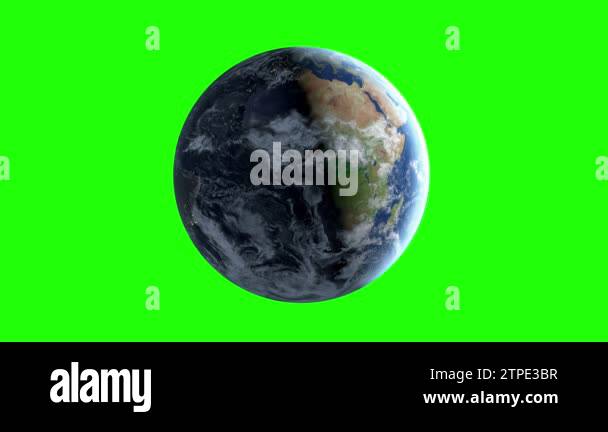 meteorite, asteroid collision with the planet Earth. Fiery crater ...