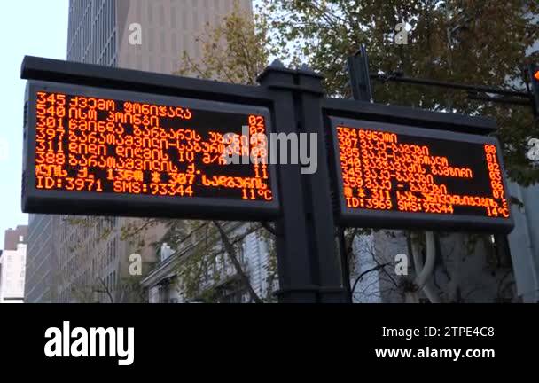 Bus stop led screen Stock Videos & Footage - HD and 4K Video Clips - Alamy