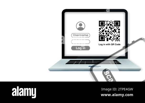 Mobile Phone To Scan A Qr Code Scan Qr Code Flat Icon With Phone Barcode Smartphone Reads Bar