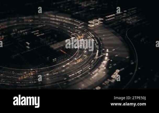 Advanced data matrix simulation UI with cutting-edge digital environment with a dynamic and ...