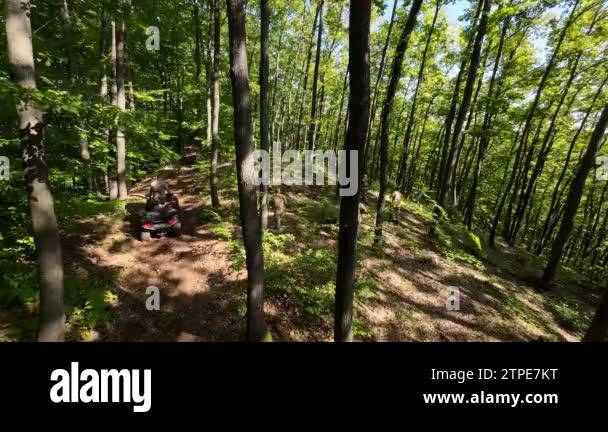 Aerial FPV drone tracking shot of a tactical line formation advancing ...