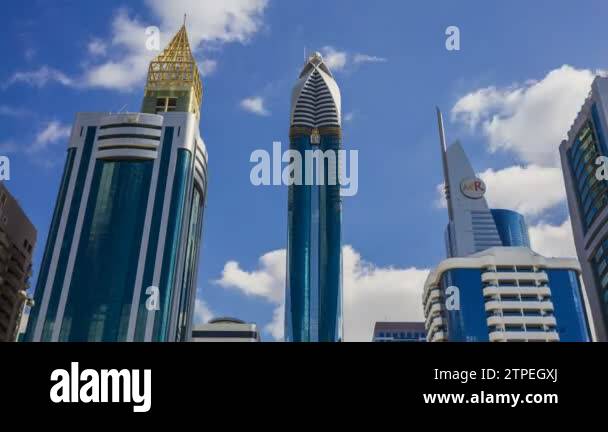 Skyscrapers with stained-glass facades, modern architecture and high ...