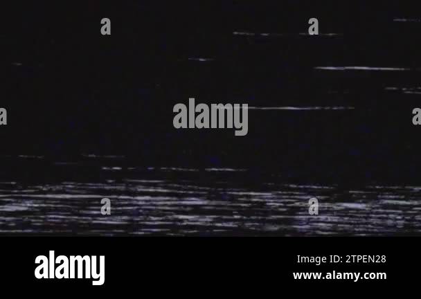 Abstract VHS Digital Animation. Damaged cassette type, bad signal. Real ...